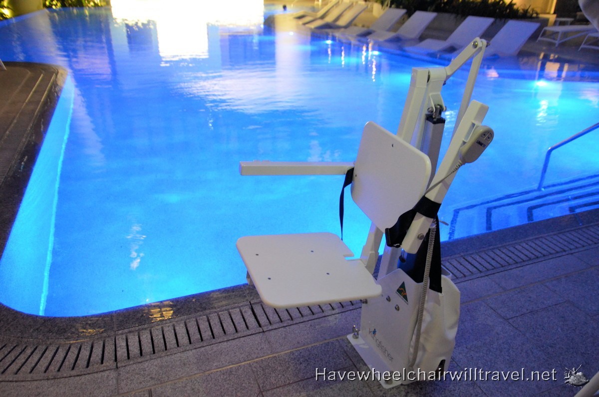 The Westin Brisbane boasting "Brisbane's only swim-up pool bar!" with a ...