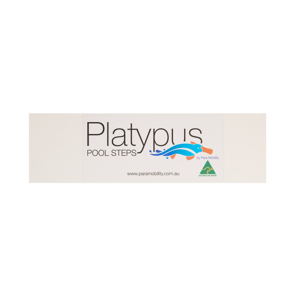 Platypus Pool Steps Sticker - Para Mobility